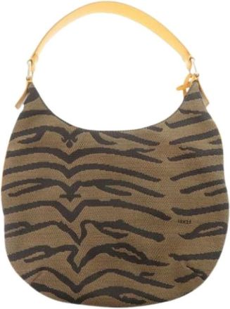 Fendi Sac bandouli&egrave;re vintage Pre-owned - Femme - Pre-owned - Brun - Taille: ONE Size