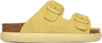 Scholl Pantoletten Scholl Noelle Chunky F01218 Gelb