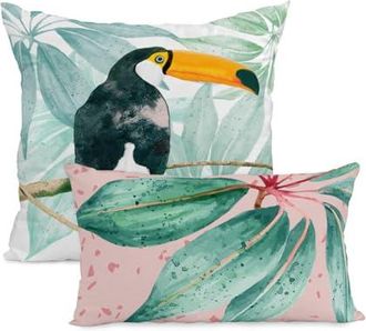 Hf Living HappyFriday Ebony Bettw&auml;sche-Set, Mehrfarbig, 2-teilig