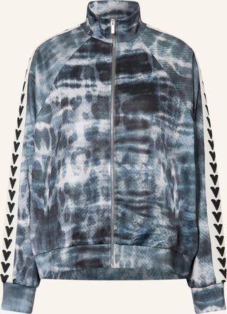 Yippie Hippie Yippie Hippie Sweatjacke Mit Galonstreifen blau