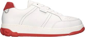 GCDS Gcds, Homme, Chaussures, Blanc, Taille: 39 EU Retro Nami Leather Baskets