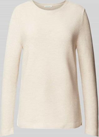 Tom Tailor Regular Fit Strickpullover aus reiner Baumwolle