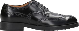 Tod's Homme, Chaussures, Noir, Taille: 42 1/2 EU Chaussures &agrave; lacets en cuir