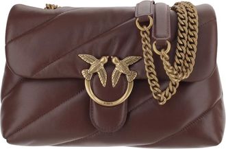 Pinko Pinko, Femme, Sacs, Brun, Taille: ONE Size Love Bag Puff Maxi Quilt