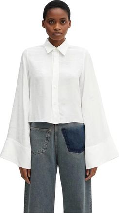 Maison Margiela Damen, Blusen & Hemden, Wei&szlig;, MGr&ouml;&szlig;e