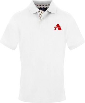 Aquascutum Poloshirt f&uuml;r Herren, Regul&auml;r (Wei&szlig;)