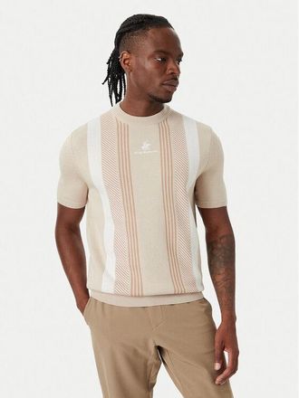Beverly Hills Polo Club T-Shirt M7611-HR Hellbeige Regular Fit