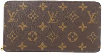 Louis Vuitton Portefeuille long pr&eacute;-poss&eacute;d&eacute; Monogram - Femme - Pre-owned - Brun - Taille: ONE Size