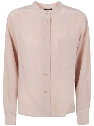 Seventy Mixed Silk Sand Wash Shirt