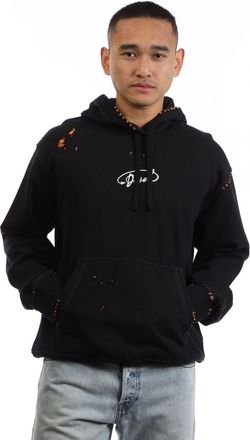 Diesel S-Macs Kapuzenpullover f&uuml;r Herren, mit Kapuze, Baumwolle, leger (Schwarz)