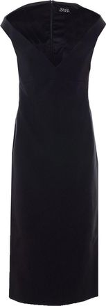 Solace London Robe Au Genou - Noir
