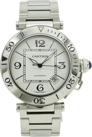 Cartier Montre bracelet Pre-owned Vintage W31080M7 - Homme - Pre-owned - Blanc - Taille: ONE Size