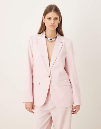 Vila Blazer densemble ajust&eacute; - Rose fleur de cerisier