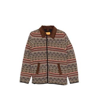 Guest In Residence Geometric-pattern Jacket