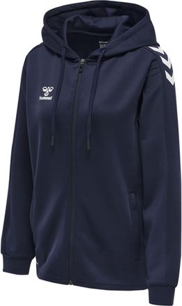 Hummel hmlCORE XK Kapuzenjacke Damen blauweiss, XS Damen