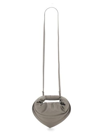Federico Cina Womens Mini Tortellino Bag Grey Calfskin Handbags Hand