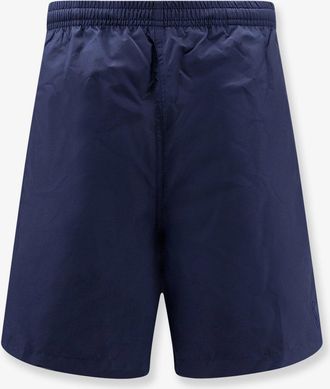 Ami Nylon swimsuit with tone-on-tone logo patch - AMI PARIS - gender_Man