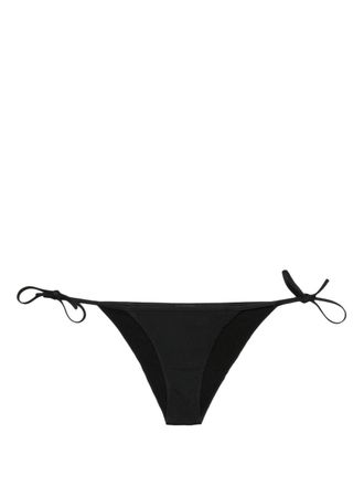 Dsquared2 Bikinih&ouml;schen mit Logo-Print - Schwarz