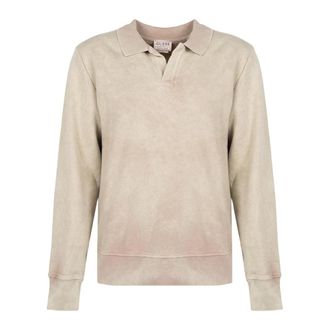 Guess Sweatshirt mit Polokragen - - Sweatshirts & Hoodies - Herren - Beige - S