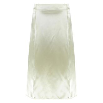 Bottega Veneta Satinrock mit R&uuml;ckenrei&szlig;verschluss - - Skirts - Damen - Gr&uuml;n - 3XS