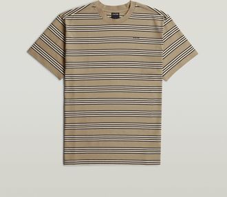G-Star Striped Regular T-Shirt - Mehrfarbig - Herren