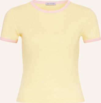 Mrs & Hugs Mrs & Hugs T-Shirt gelb