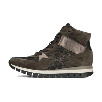 Gabor Braune High-Top Sneakers f&uuml;r Frauen - - Shoes - Damen - Braun - 37 EU