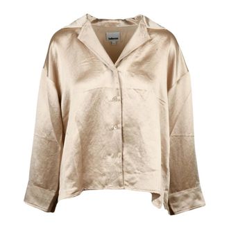 Bellerose Satinhemd - - Blouses & Shirts - Damen - Beige - XS