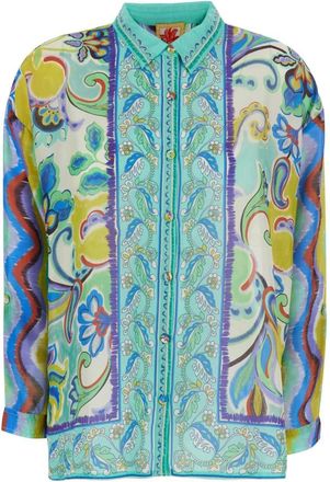 Johnny Was Femme, Blouses et Chemises, Multicolore, Taille: 40 FR The Audrey Shirt