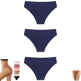 Generic Sous-v&ecirc;tements sans bout de chameau pour femme, r&eacute;sistant &agrave; la transpiration, respirant, confortable, sans couture, sous-v&ecirc;tements invisibles en soie 