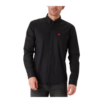 HUGO BOSS Homme, Chemises, Noir, Taille: M Chemise D&eacute;contract&eacute;e Noire Evito