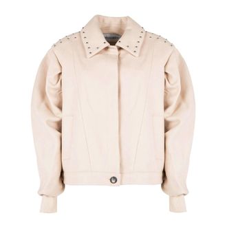 Silvian Heach Veste l&eacute;g&egrave;re coupe ample - Femme - Vestes - Beige - Taille: 44 FR