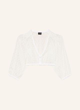 Kinga Mathe Kinga Mathe Dirndlbluse Keira Aus Spitze Mit 3/4-Arm weiss