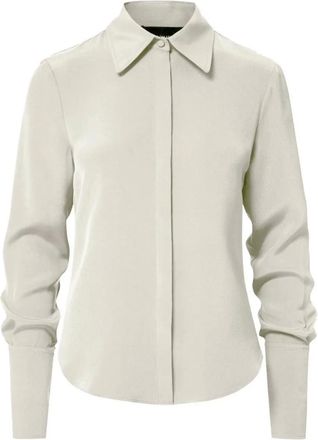 Brandon Maxwell chemise The Spence en soie - Tons neutres