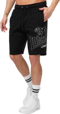 Lonsdale Herren CHILLEY Black, XXXL
