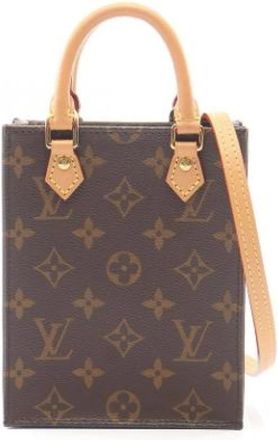 Louis Vuitton Sac Plat Petit Sac Plat doccasion - Femme - Pre-owned - Brun - Taille: ONE Size