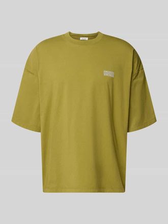 American Vintage T-Shirt mit Logo-Print Modelll GIXY