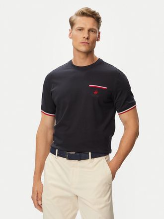 Beverly Hills Polo Club T-Shirt P-SS26M-TS0112 Dunkelblau Regular Fit