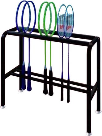 Generic Tennisschl&auml;ger-Aufbewahrungsregal, Badmintonschl&auml;gerhalter Mit Schwammschutz, for 10-15 Schl&auml;ger Mit Einer Tragf&auml;higkeit Von 30 Kg, for Fitnessstudio,