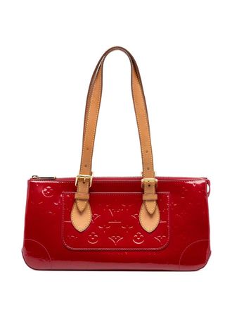 Louis Vuitton 2000-2020 Monogram Vernis Rosewood Avenue Schultertasche - Rot
