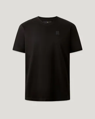 Belstaff T-shirt Steel Pour Homme Mercerised Cotton Noir 2xl