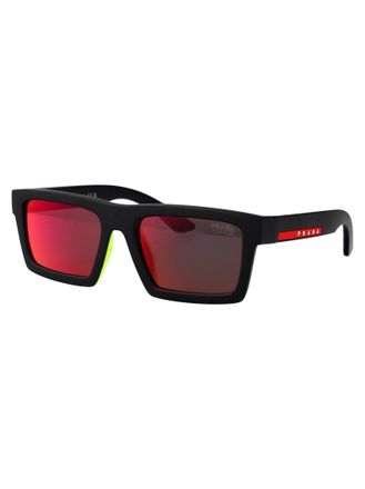 Prada 0PS Matte Black Injected Sunglasses - Black