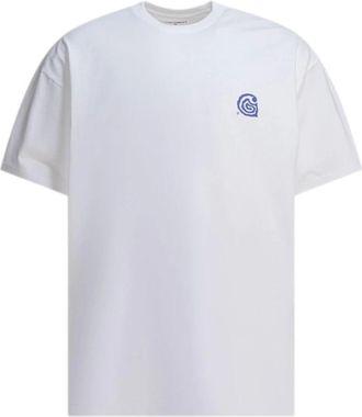 Carhartt Work in Progress Homme, Tops, Blanc, Taille: M T-Shirt Graphique