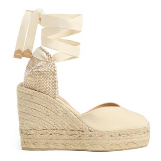 Castaner 11 cm Keilabs&auml;tze - - Shoes - Damen - Beige - 41 EU