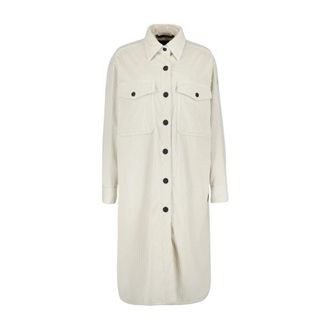 Moncler Femme, Manteaux, Beige, Taille: 40 FR Longue Doudoune Style Classique