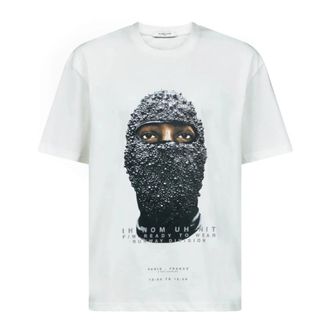 Ih Nom Uh Nit Wei&szlig;es Baumwoll-T-Shirt - - Tops - Herren - Wei&szlig; - XL