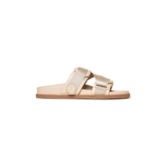 Moncler Rosa Slip-On Leder Sneakers - - Shoes - Damen - Rosa - 36 EU