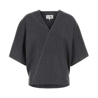 Maison Margiela Damen, Blusen & Hemden, Grau, MGr&ouml;&szlig;e
