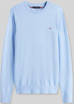 Tommy Hilfiger Regular Fit Pullover aus Baumwoll-Kaschmir-Mix