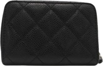 Chanel Porte-monnaie Pre-owned - Femme - Pre-owned - Noir - Taille: ONE Size